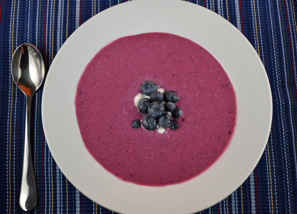 Chilled Blueberry Soup ImPECKable Eats Chilled Blueberry Soup ImPECKable Eats